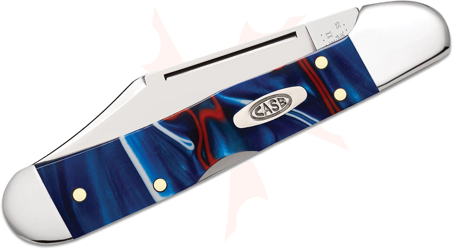 Case Kirinite Patriot Mini CopperLock 3-5/8" Closed (101749L SS ...