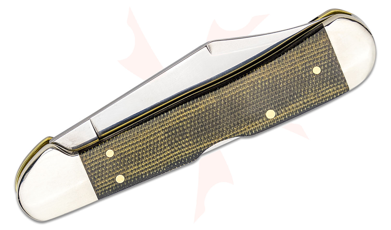 Case SHOT Show 2022 Smooth Green and Black Micarta Copperlock Pocket ...