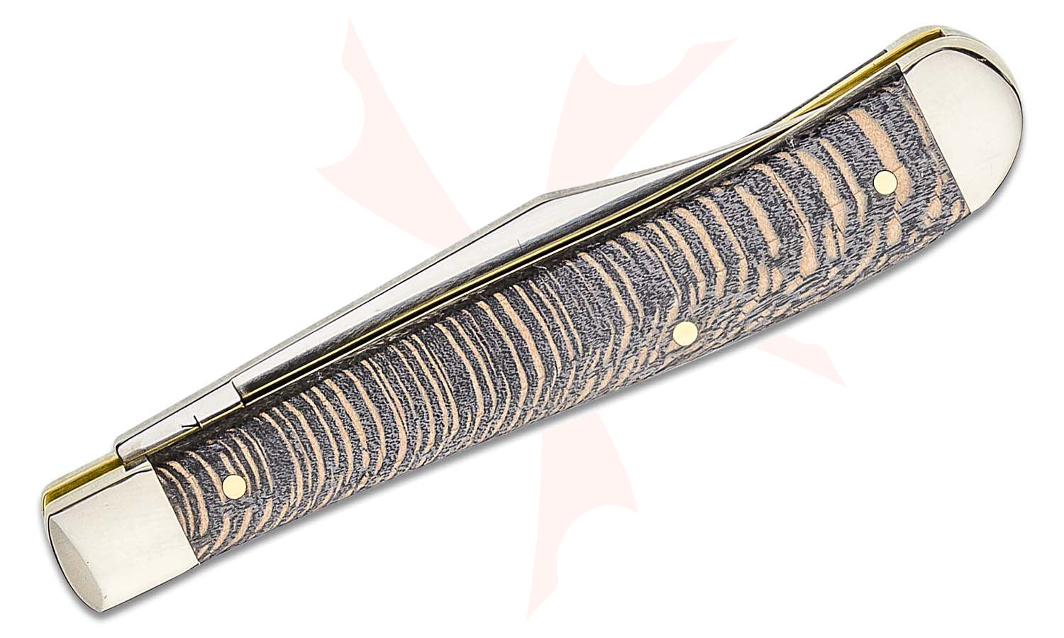 Case Smooth Black Sycamore Slimline Trapper 4" Closed (71048 SS ...