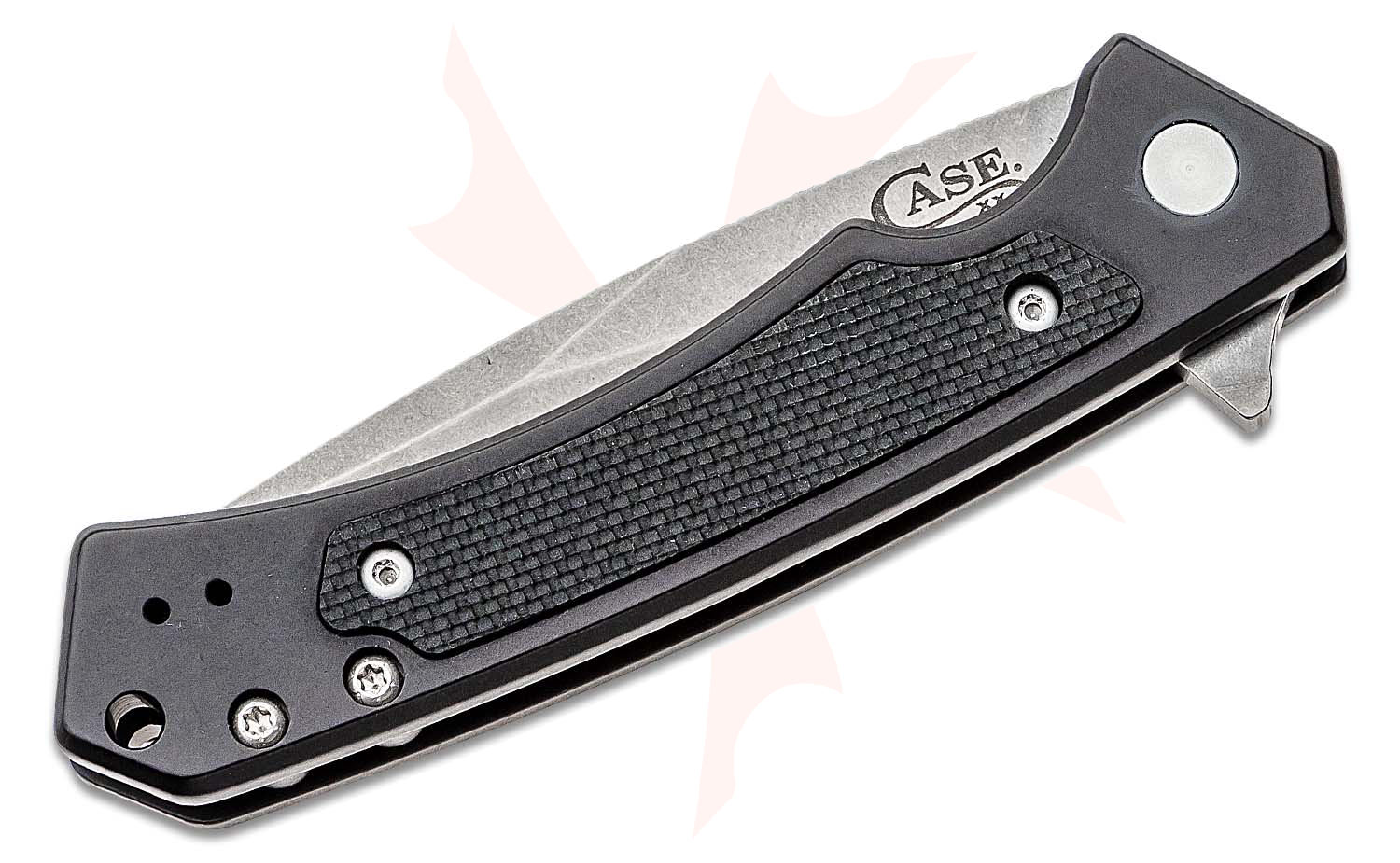 Case Marilla Flipper Knife 3.4" CPM-S35VN Stonewashed Drop Point Blade ...