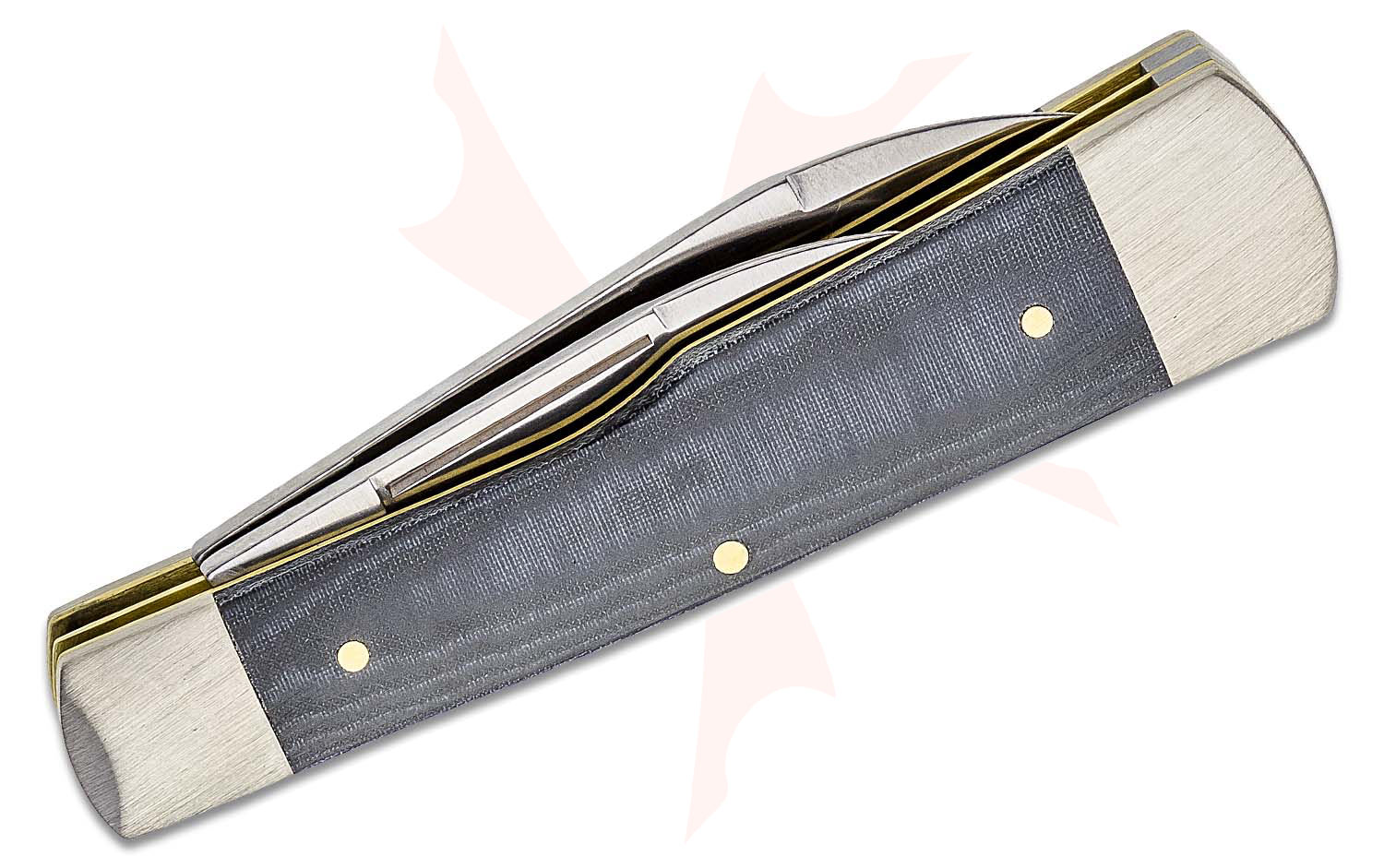 Case Smooth Black Micarta Gunstock 3.75" Closed (102130 SS ...