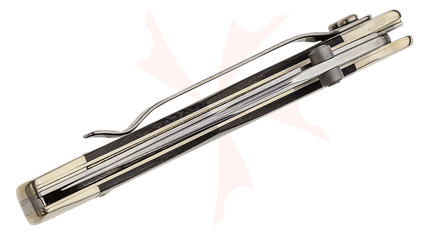 Case Smooth Red and Black Micarta Kickstart Assisted Mid-Folding Hunter ...