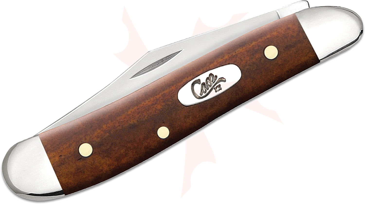 Case Smooth Chestnut Bone Peanut 2-7/8" Closed (6220 SS) - KnifeCenter ...