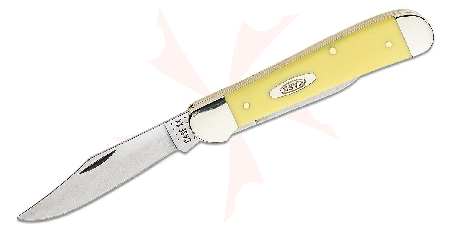 Case Smooth Yellow Synthetic Copperhead 3.88" Closed (3249 CV ...