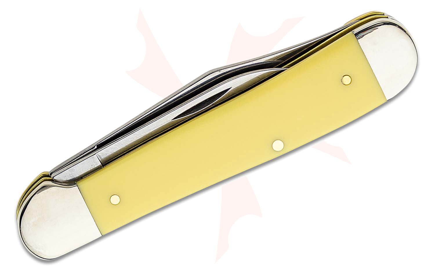 Case Smooth Yellow Synthetic Copperhead 3.88" Closed (3249 CV ...