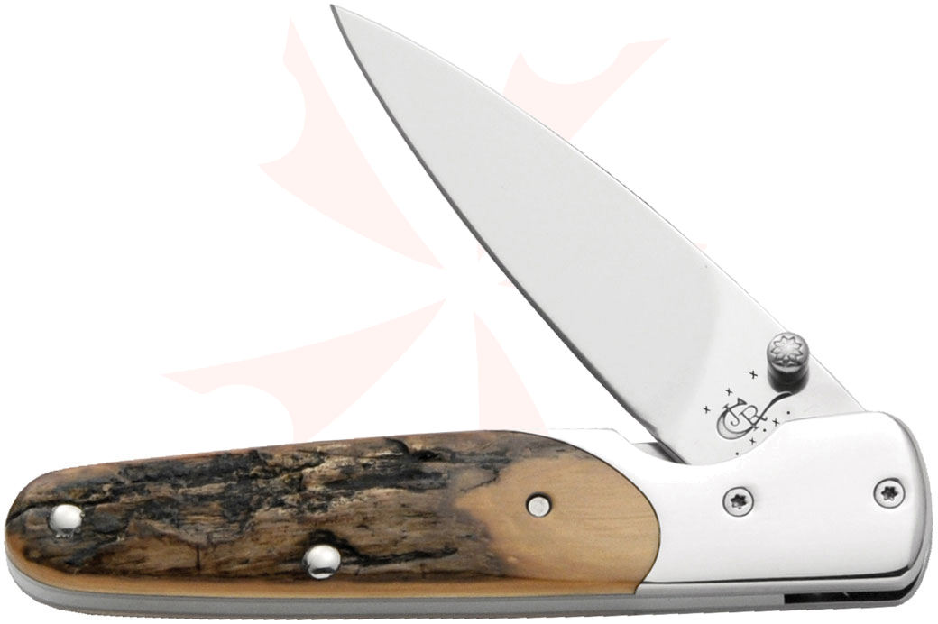Case SlimLock Folding 2.5" BG-42 Drop Point Blade, Mammoth Ivory ...