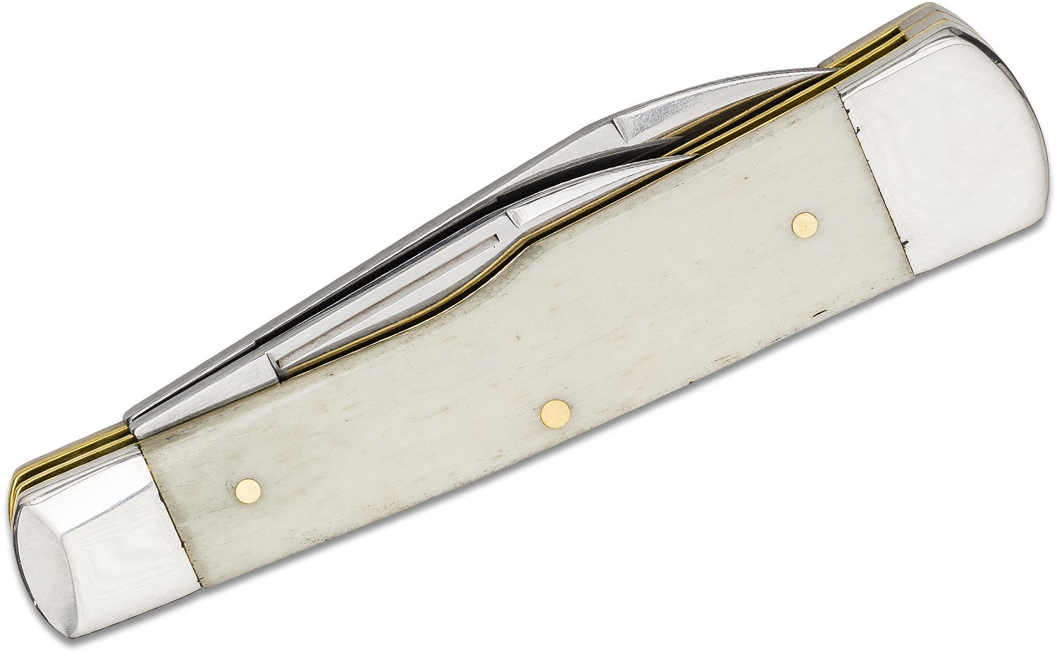 Case Star Spangled Embellished Smooth Natural Bone Gunstock 3.75 ...