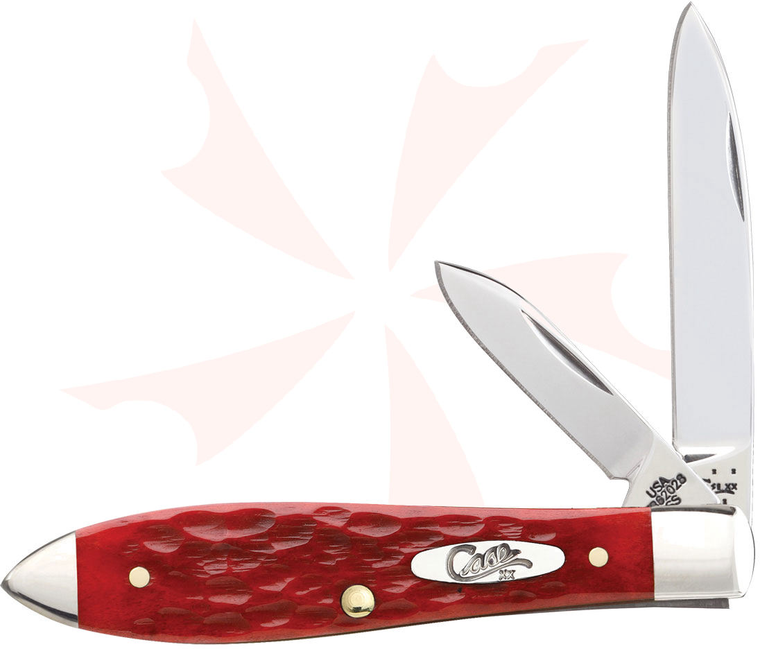 Case Dark Red CV Tear Drop Jack 3-1/2" Closed (TB62028 CV ...