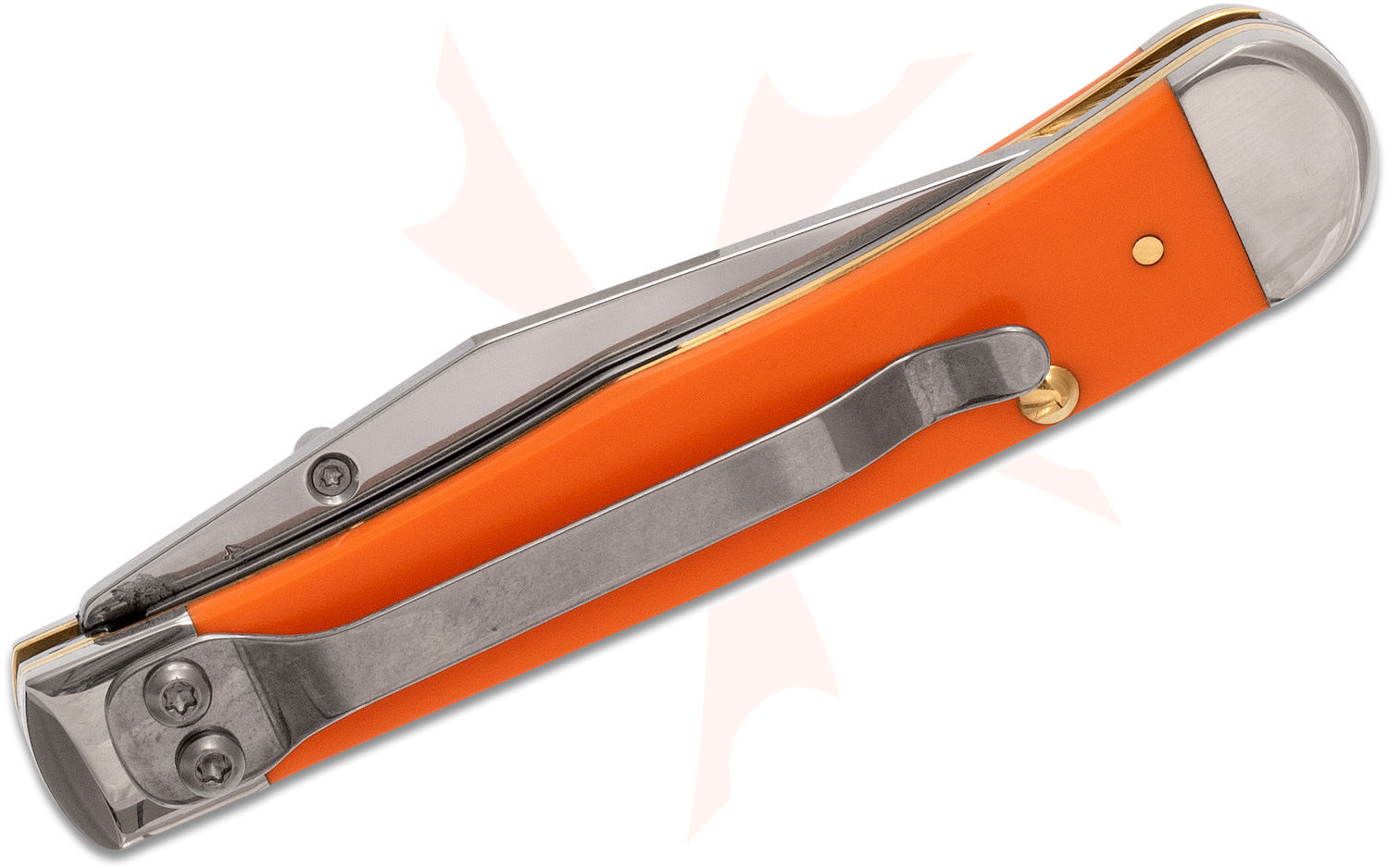 Case Smooth Orange Synthetic Kickstart Assisted TrapperLock 4.13 ...