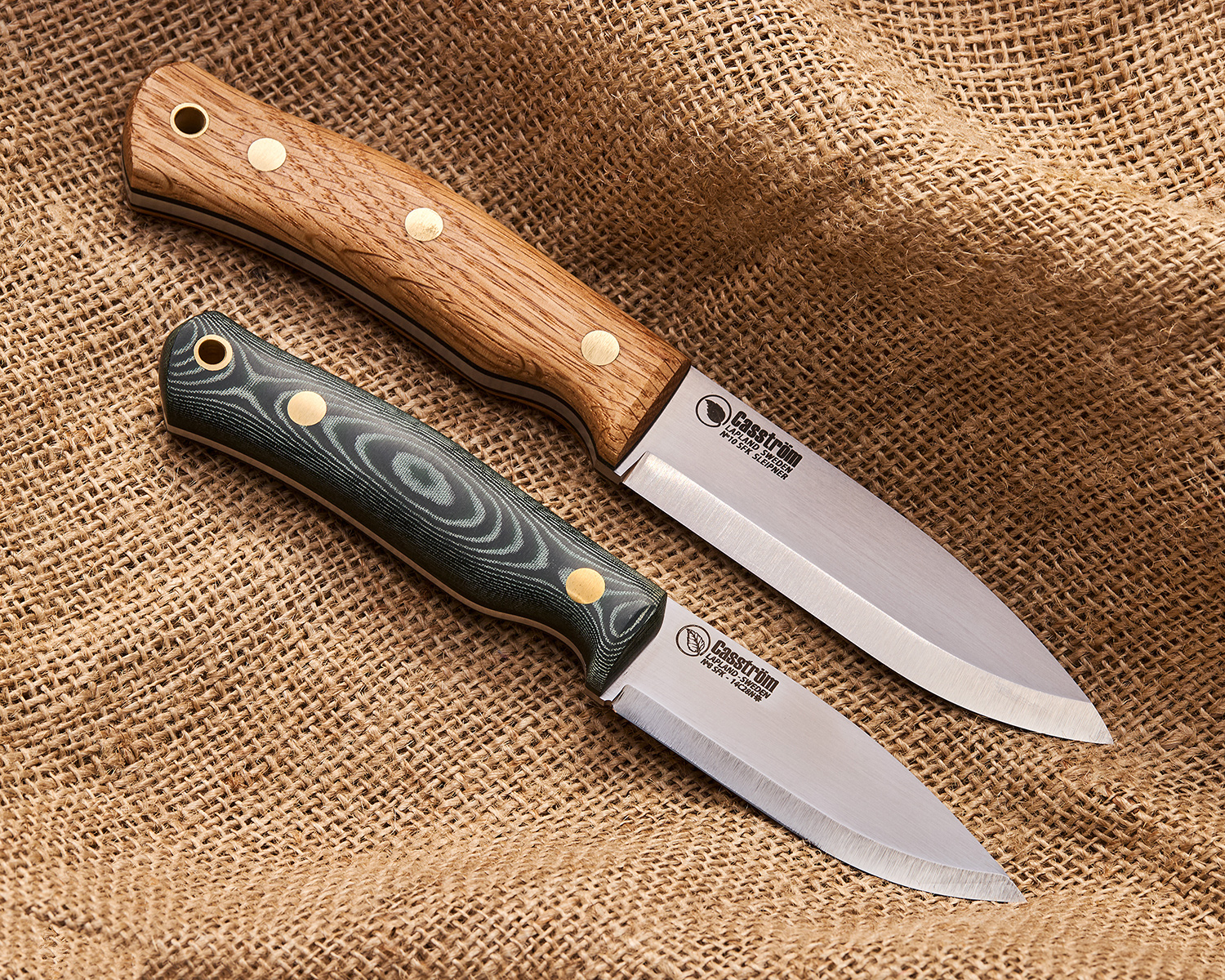 Casstrom Sweden No. 10 SFK Fixed Blade Knife 4" Sleipner Scandi Ground ...