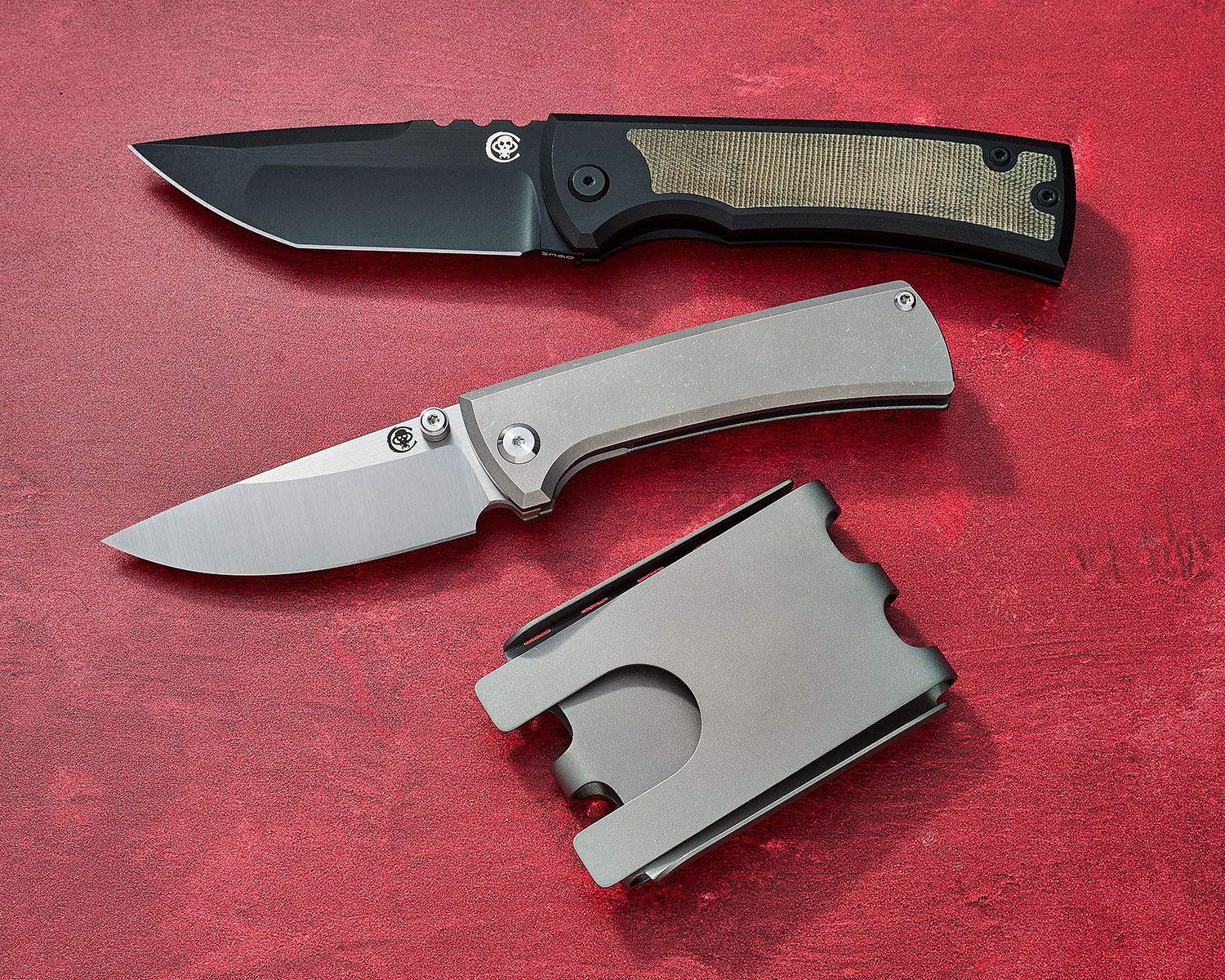 Chaves Ultramar RCK9 Frame Lock Folding Knife 3.25" M390 Satin Drop ...