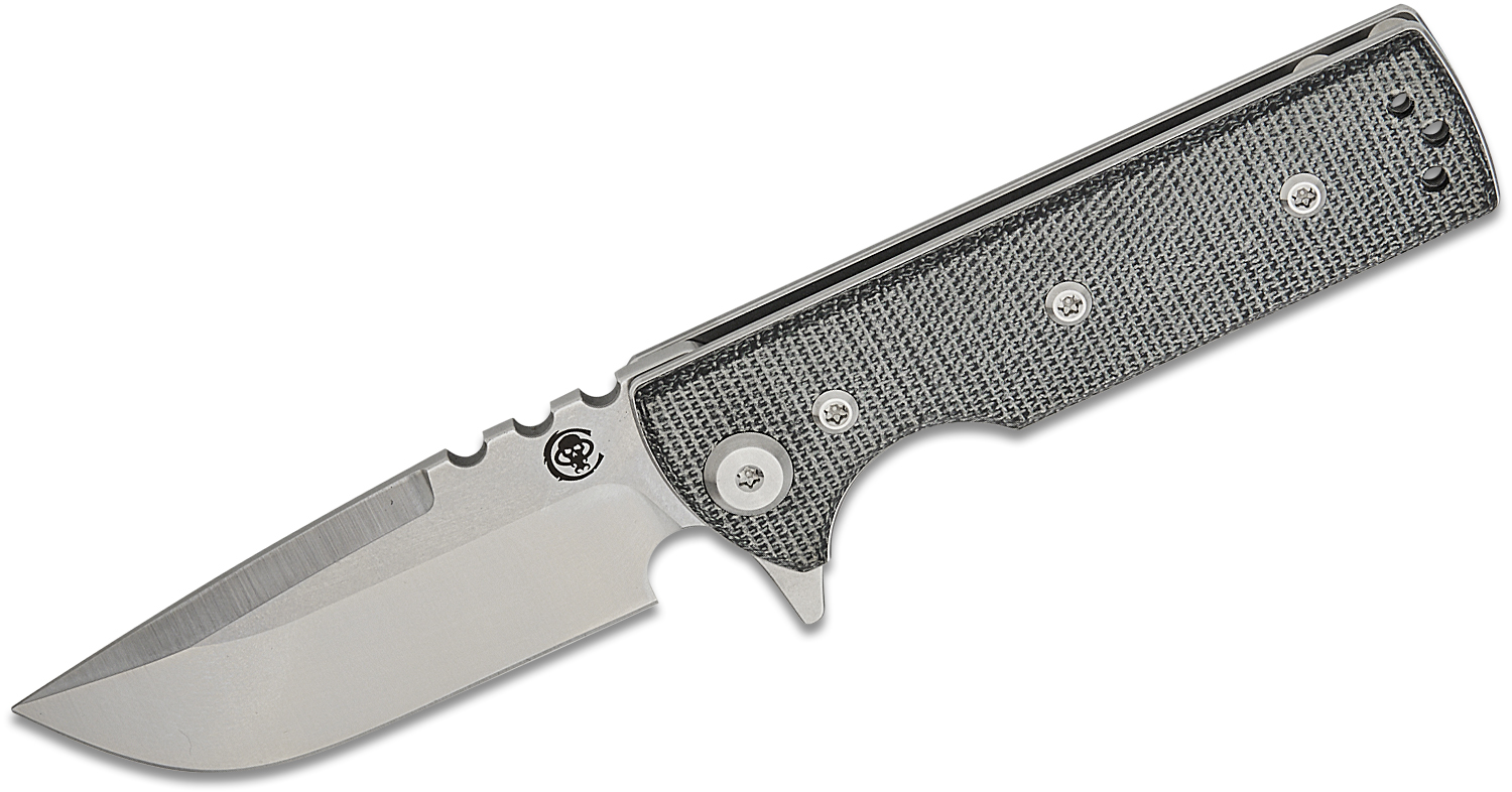 Chaves Knives TAK Blue Label Liner Lock Flipper Knife 2.75" Elmax Belt ...