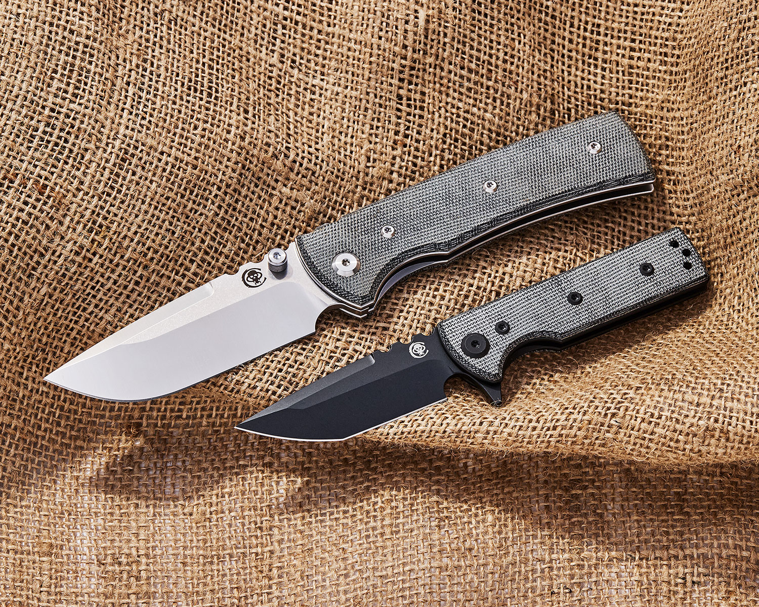 Chaves Knives TAK Blue Label Liner Lock Flipper Knife 2.75" Elmax Black ...