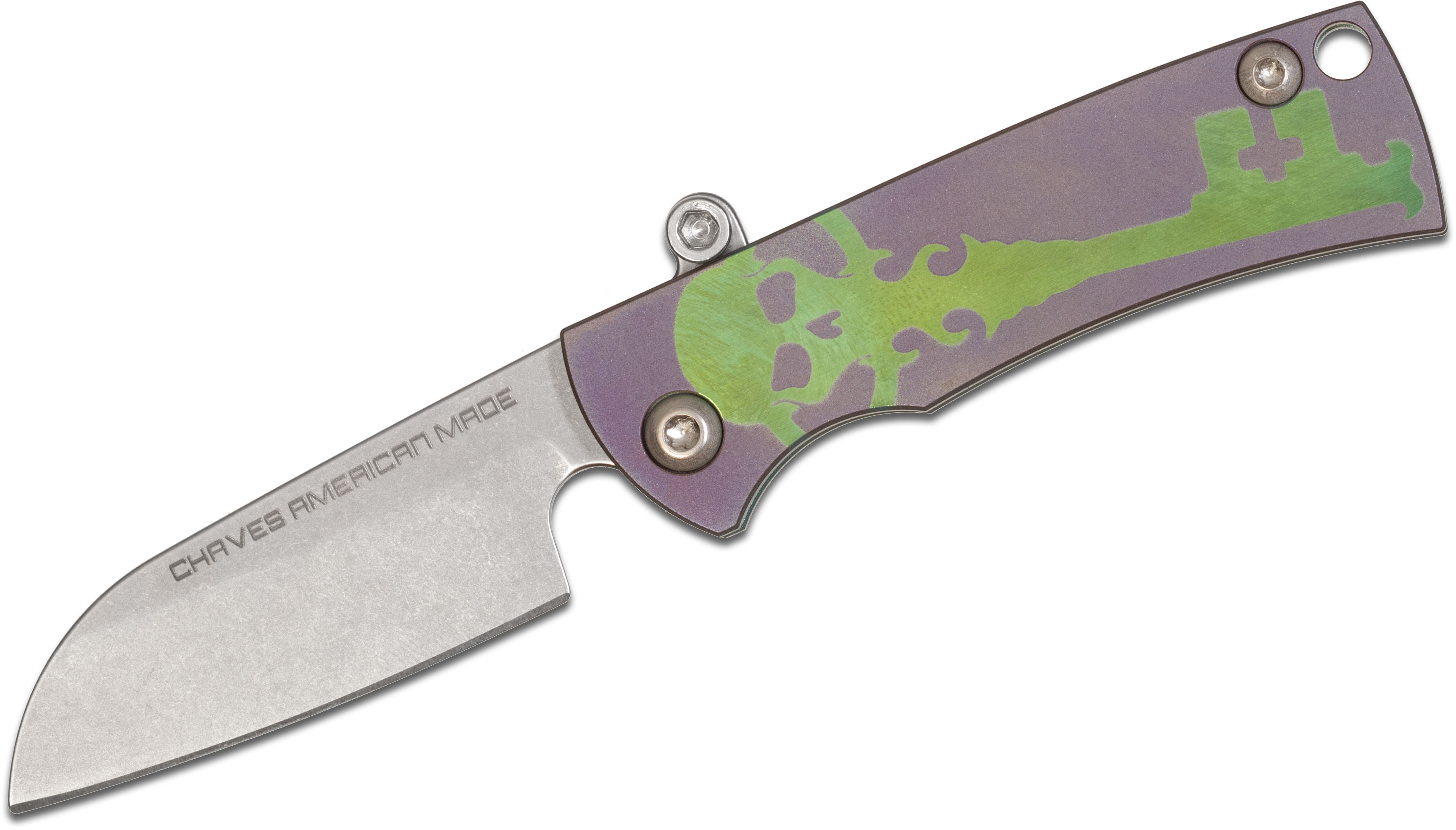 Chaves American Made Redencion Friction Folding Knife 2.25" S35VN ...