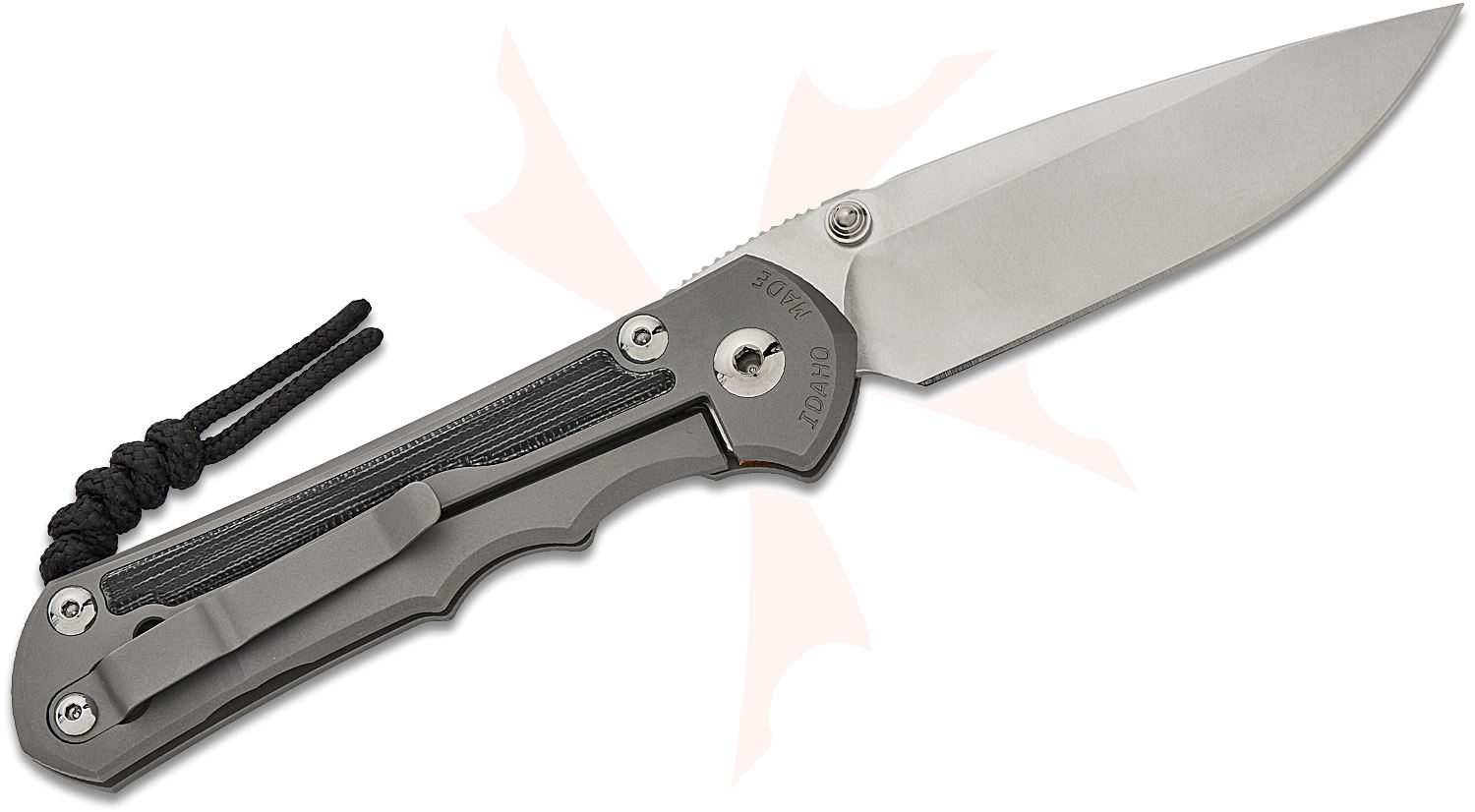 Chris Reeve Large Inkosi Folding Knife 3.6" CPM-MagnaCut Stonewashed ...