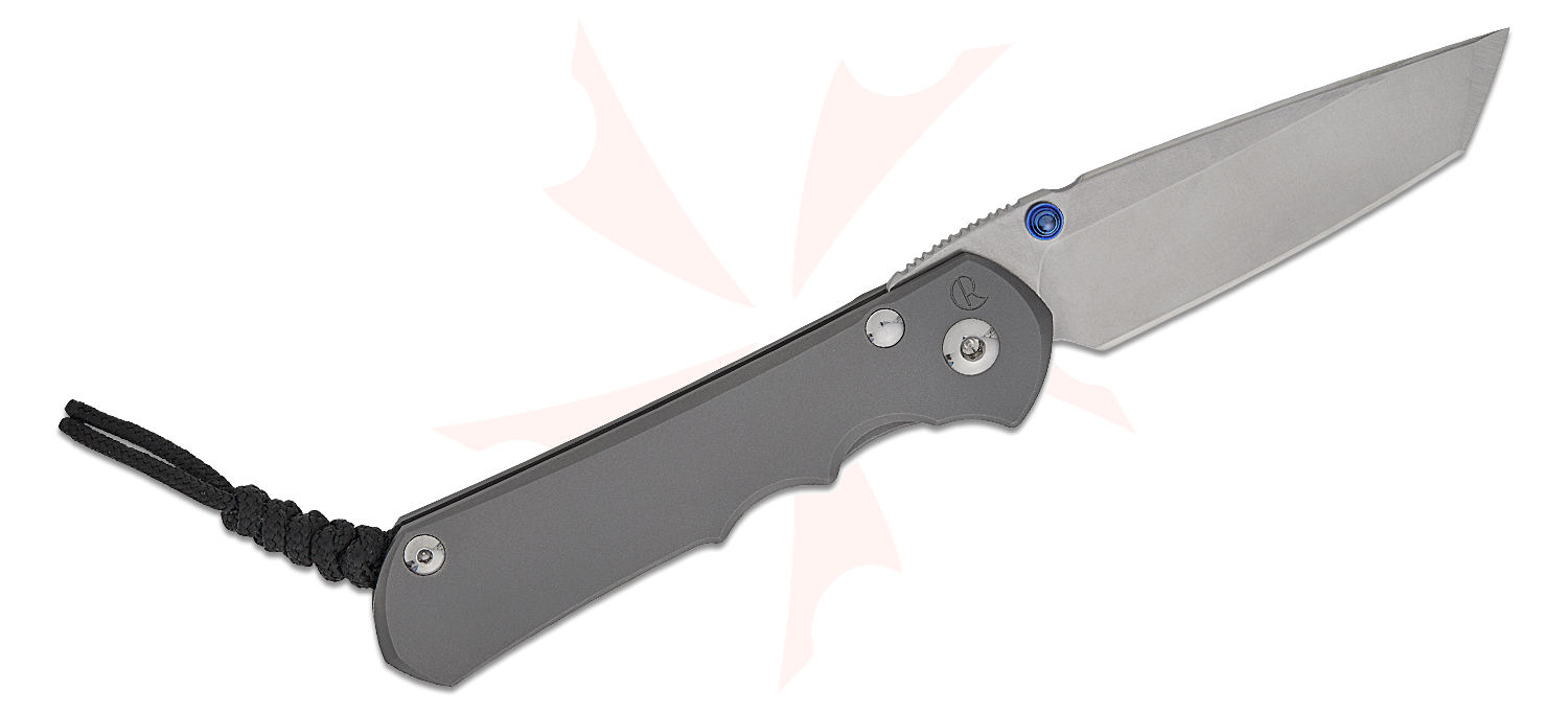 Chris Reeve Left Handed Large Inkosi Tanto Frame Lock Folding Knife 3.6 ...