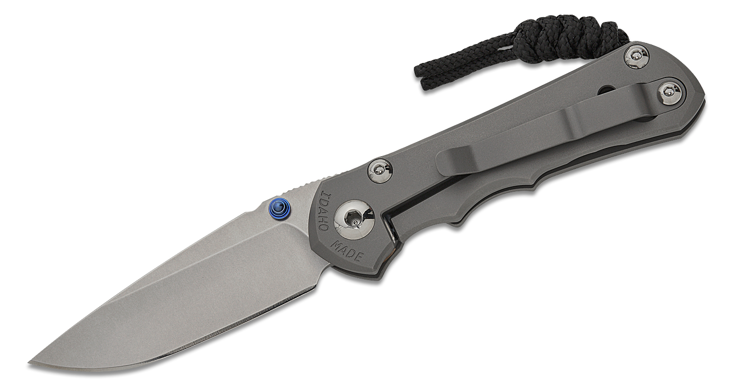 Chris Reeve Left Handed Small Inkosi Frame Lock Folding Knife 2.8" CPM ...