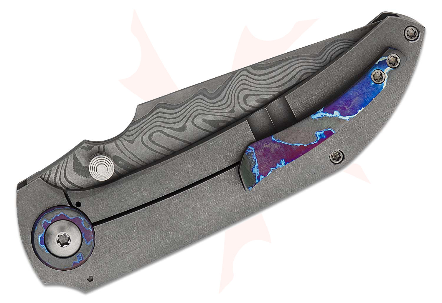 Christensen Knifeworks Custom Misfit Folding Knife 3.5" Nichols Armor ...