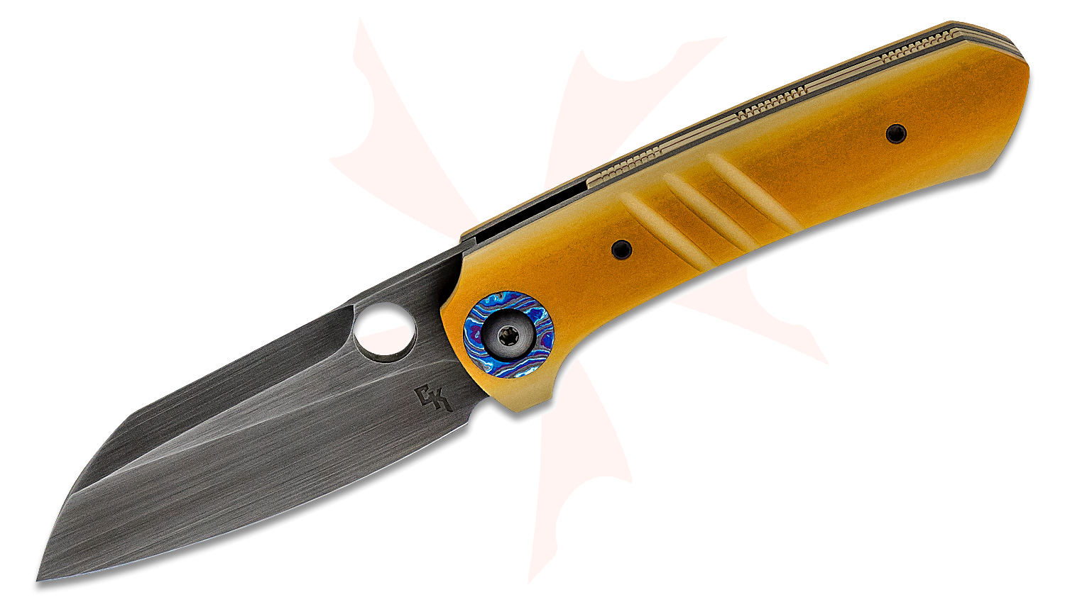 Christensen Knifeworks Custom Maverick Folding Knife 3.5" CTS-XHP Hand ...