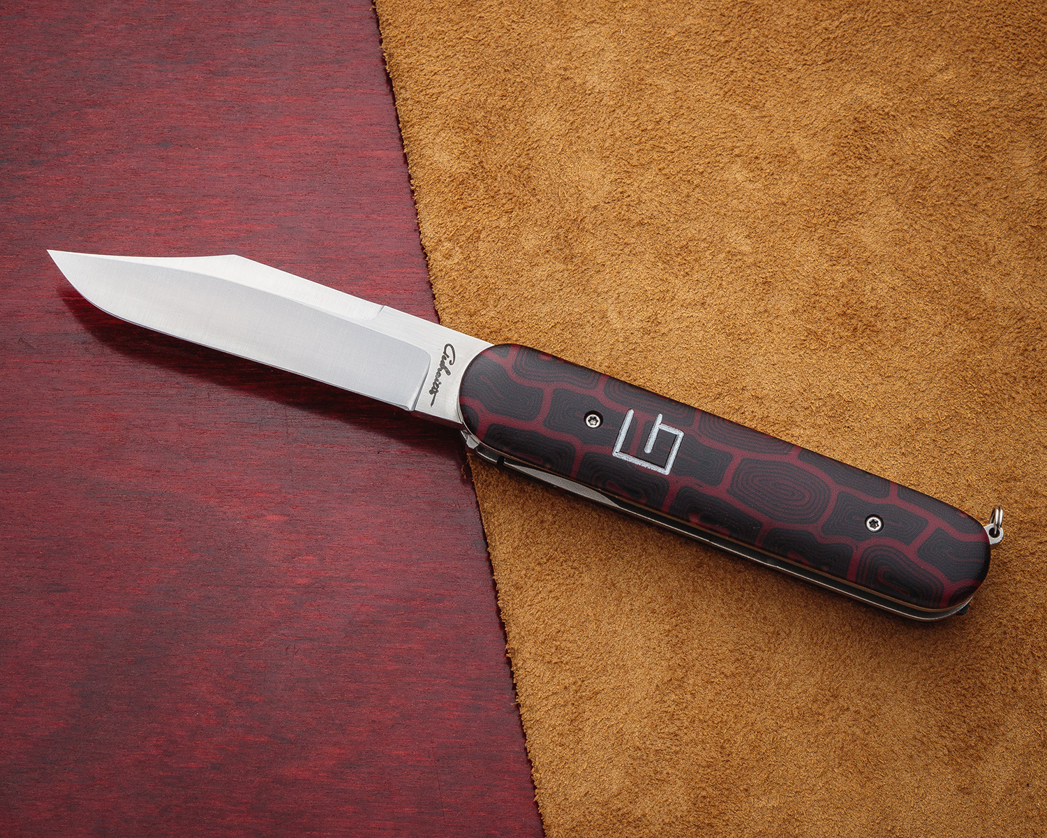 Chuck Gedraitis Custom Switch Army Switchblade AUTO Folding Knife 3.125 ...