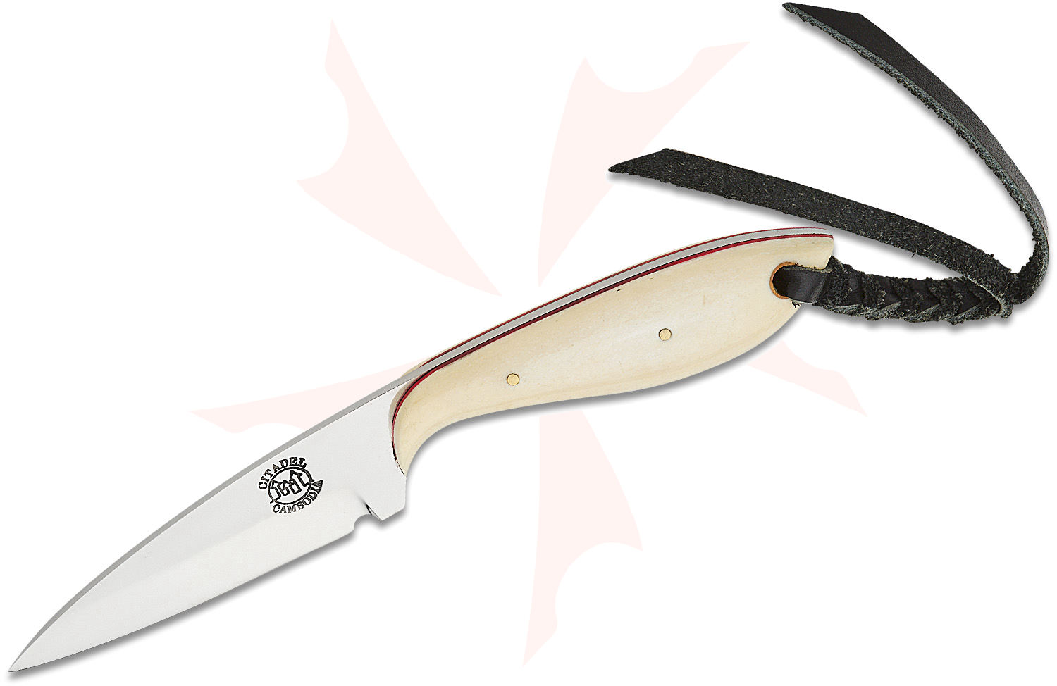 Citadel KC40542 Limited Edition Treychongva Fixed Blade 2.875" Bohler ...