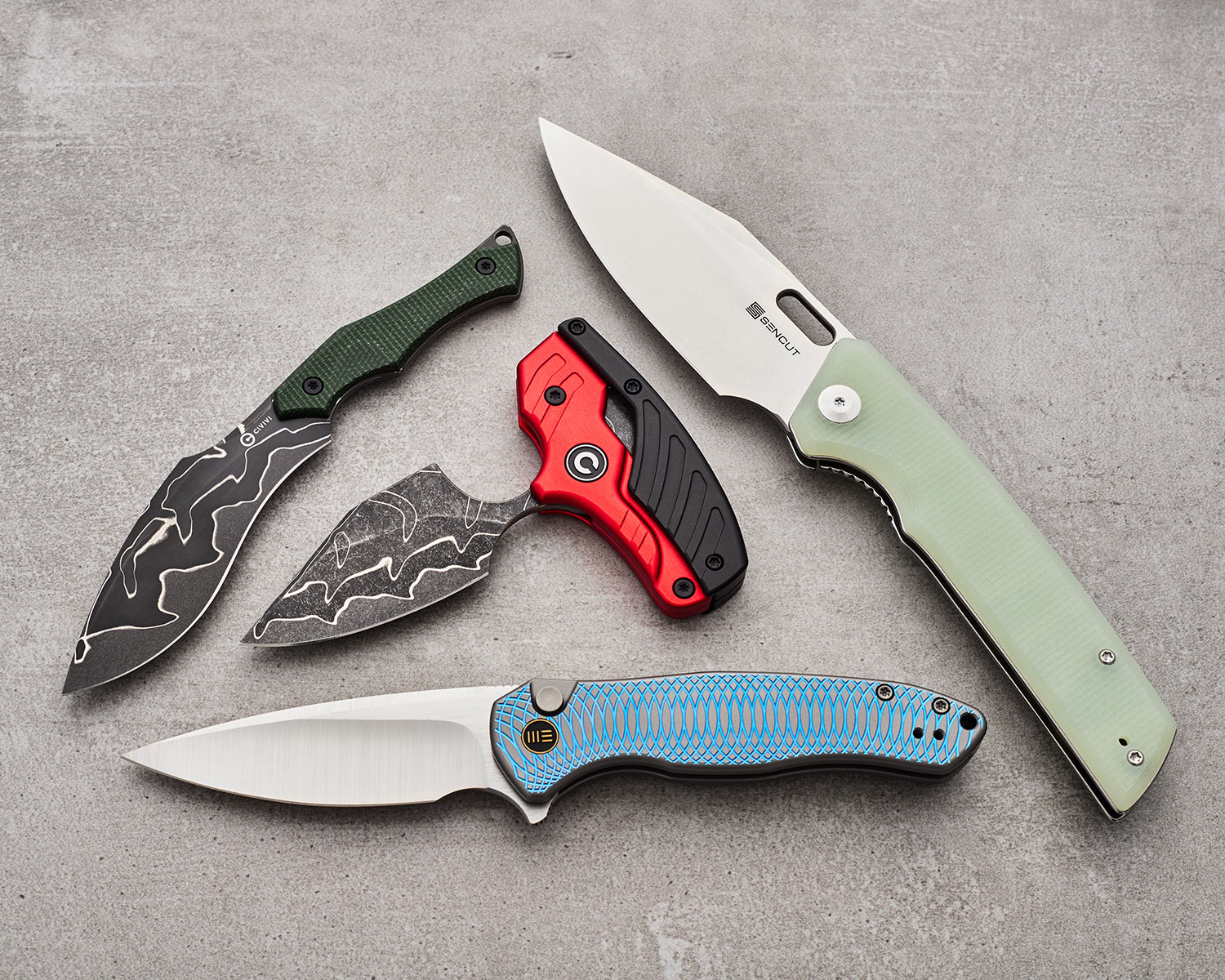 CIVIVI Knives Nathaneal Matlack Vaquita II Mini Fixed Blade Neck Knife ...