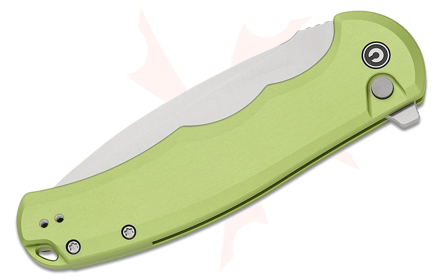 CIVIVI Knives Button Lock Praxis Flipper Knife 3.75" Nitro-V Satin Drop ...
