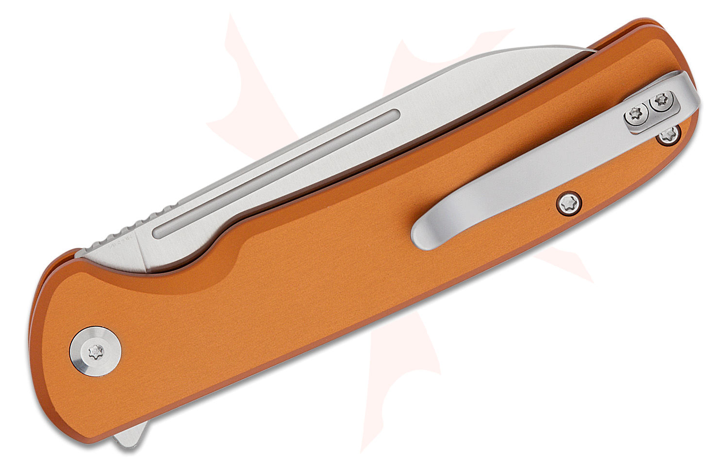 CIVIVI Knives Chevalier II Button Lock Flipper Knife 3.47" 14C28N Satin ...