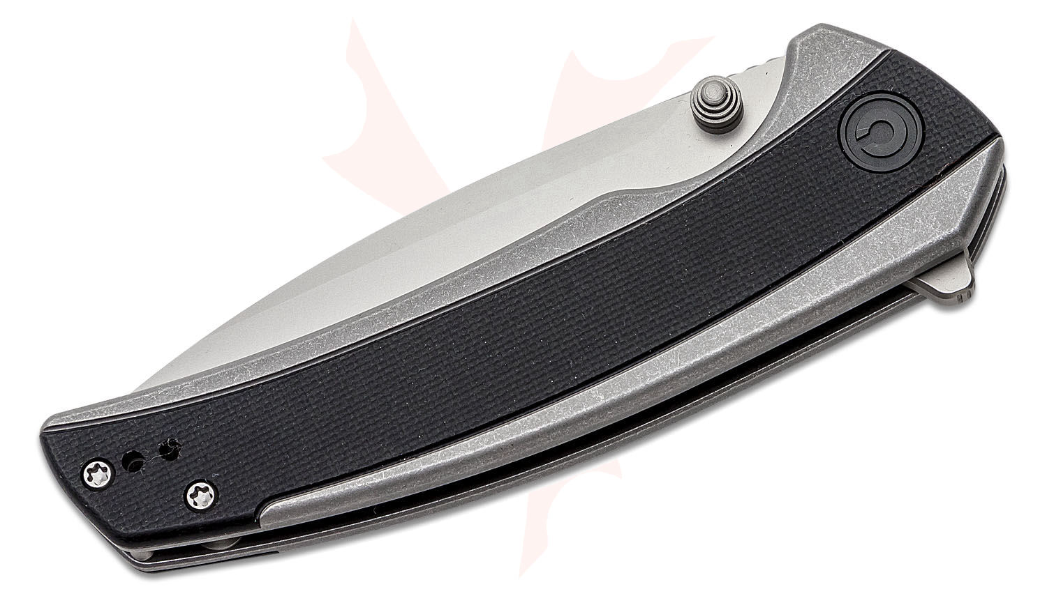 CIVIVI Knives Teraxe Flipper Knife 3.48" Nitro-V Bead Blasted Drop ...