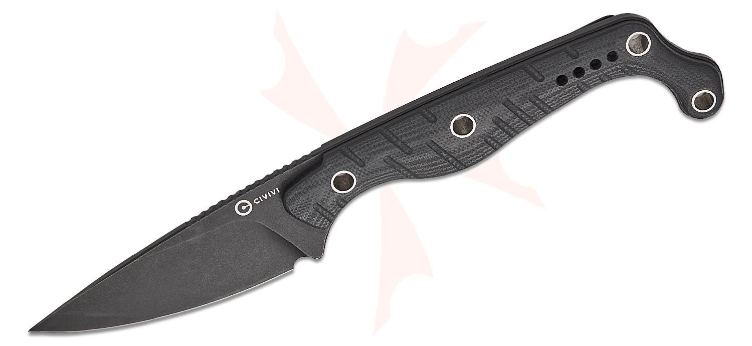CIVIVI Knives Kyle Lamb SOKN Pocket Fixed Blade Knife 2.82" Nitro-V ...