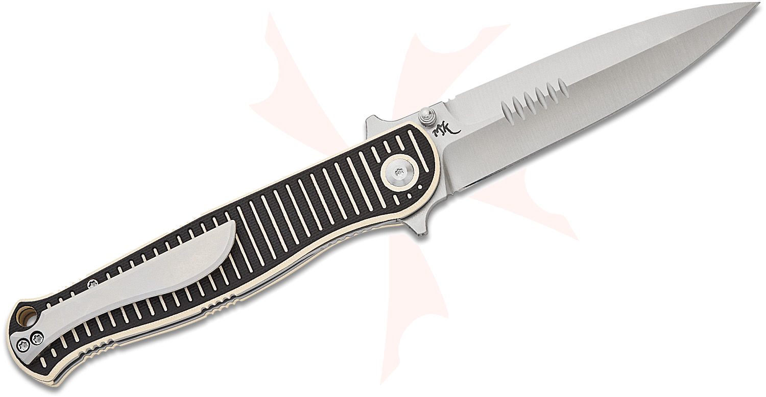 CIVIVI Knives Robert Saniscalchi RS71 Dagger Liner Lock Flipper Knife 4 ...