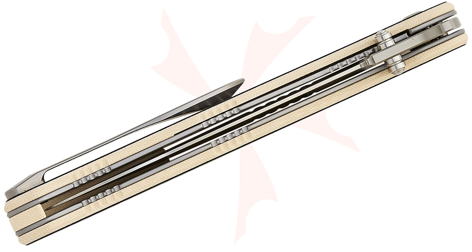 CIVIVI Knives Robert Saniscalchi RS71 Dagger Liner Lock Flipper Knife 4 ...