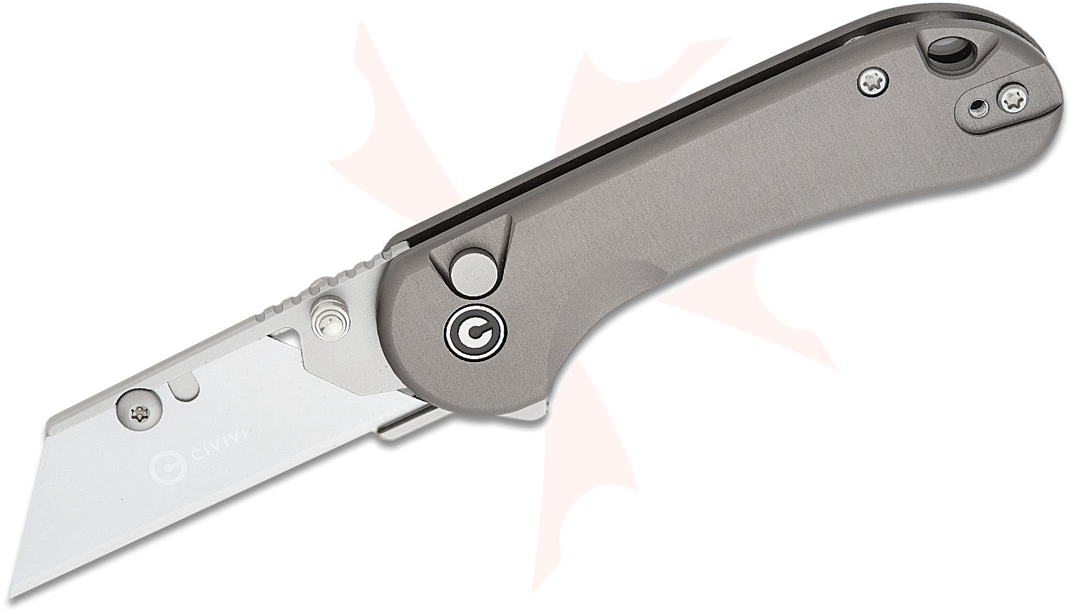 CIVIVI Knives Elementum Utility Button Lock Flipper Knife 2.26" 6Cr ...