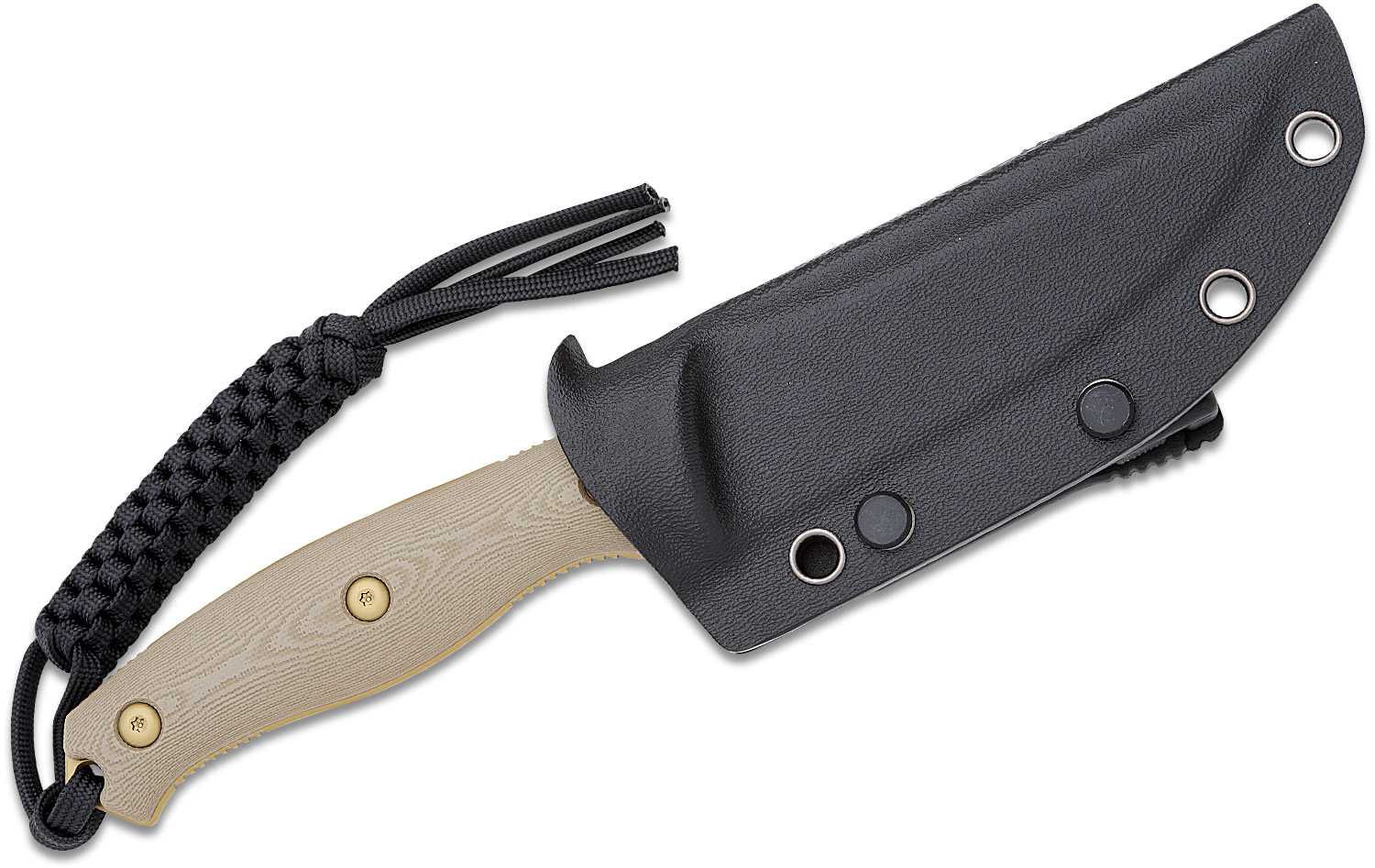 CIVIVI Knives Stormridge Fixed Blade Knife 3.92" Nitro-V Desert Tan ...
