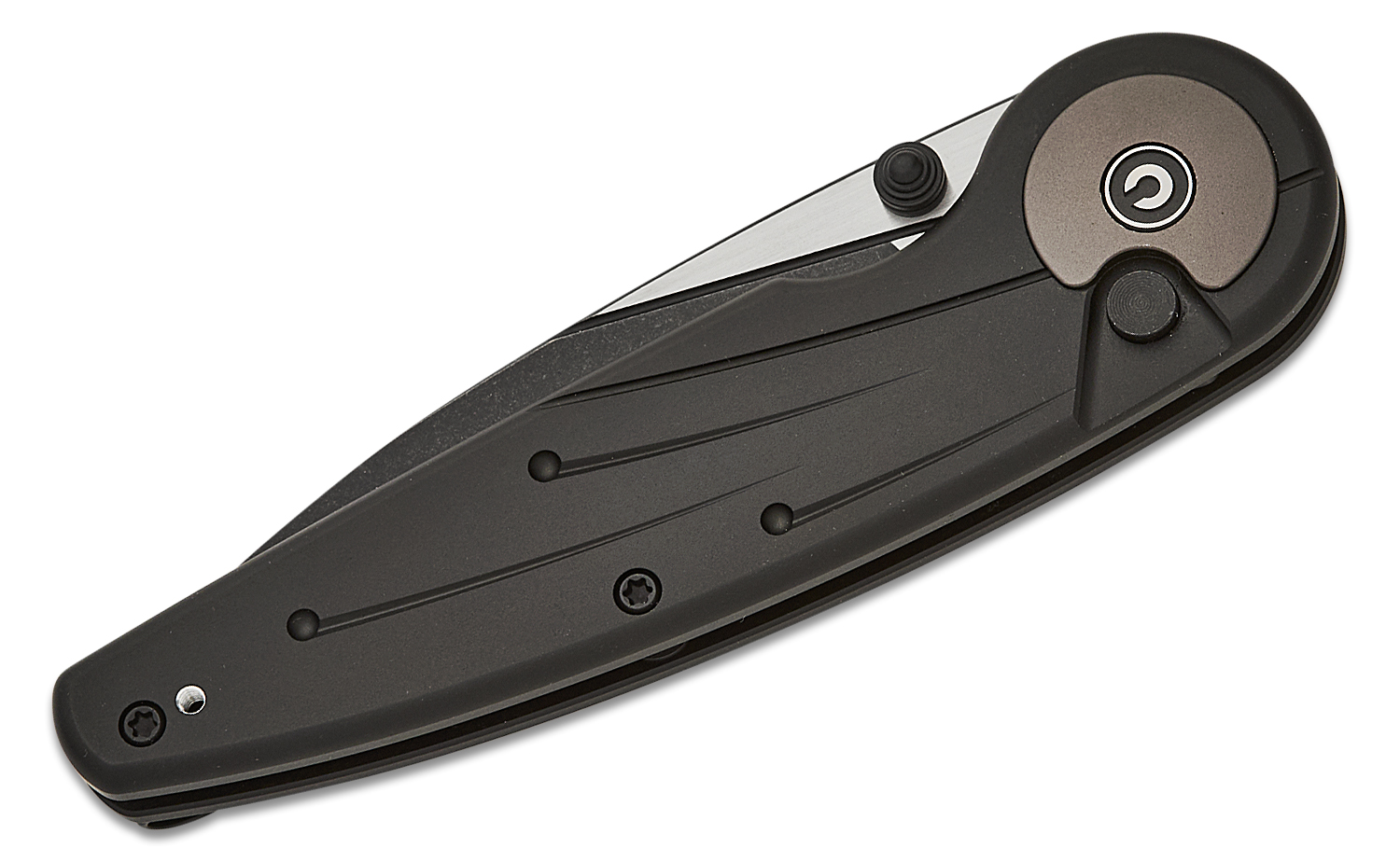 CIVIVI Knives Starflare Button Lock Folding Knife 3.3" Nitro-V Two-Tone ...
