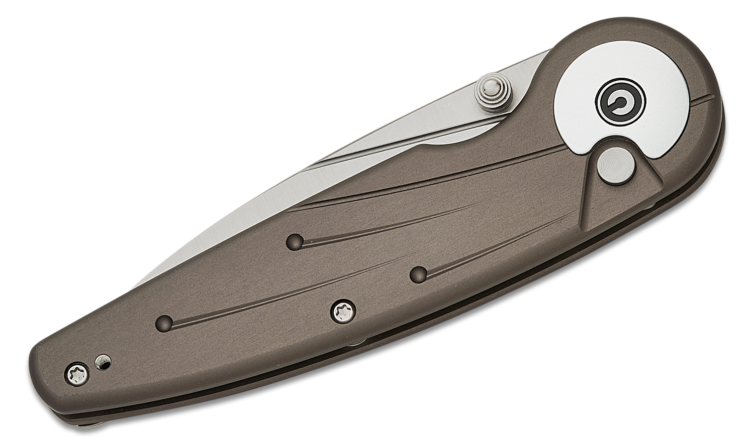 CIVIVI Knives Starflare Button Lock Folding Knife 3.3" Nitro-V Satin ...