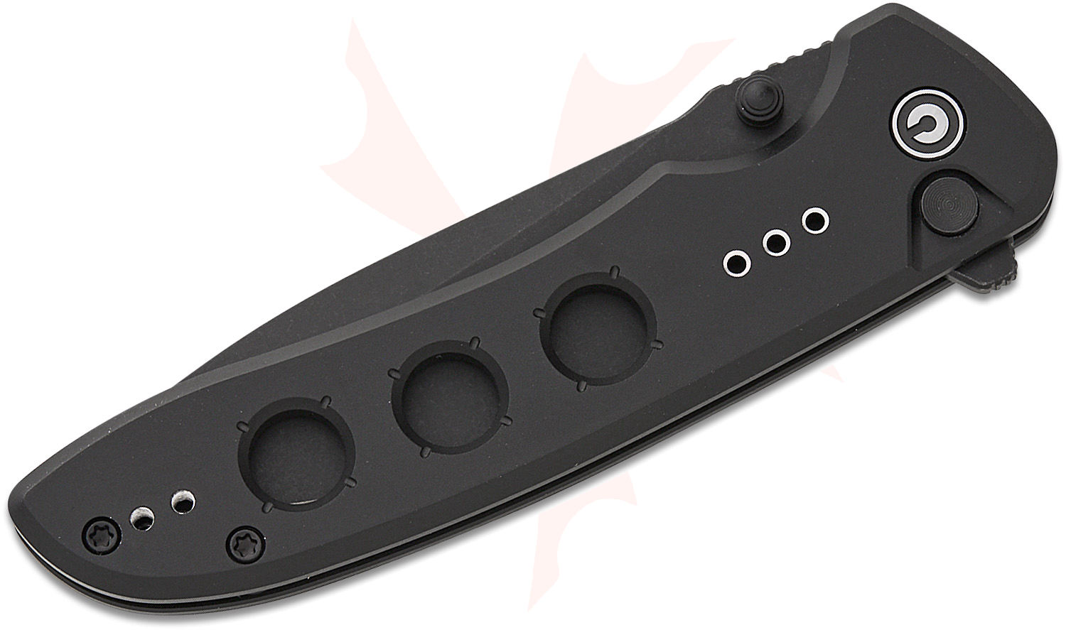 CIVIVI Knives Hyperpulse Button Lock Flipper Knife 3.5" 14C28N Black ...