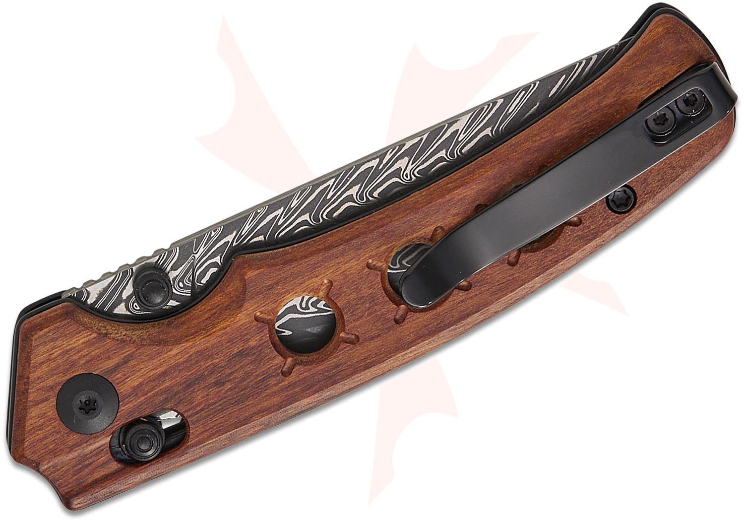 CIVIVI Knives Noctis Crossbar Lock Folding Knife 2.98" Damascus Drop ...