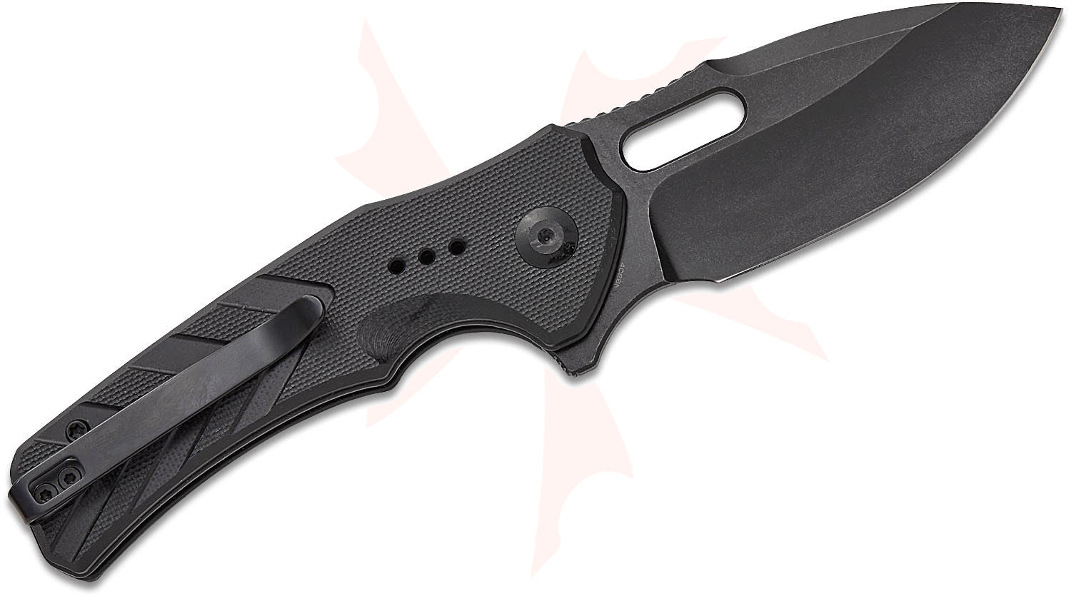 CIVIVI Knives Vexron Button Lock Flipper Knife 2.98" 14C28N Black ...