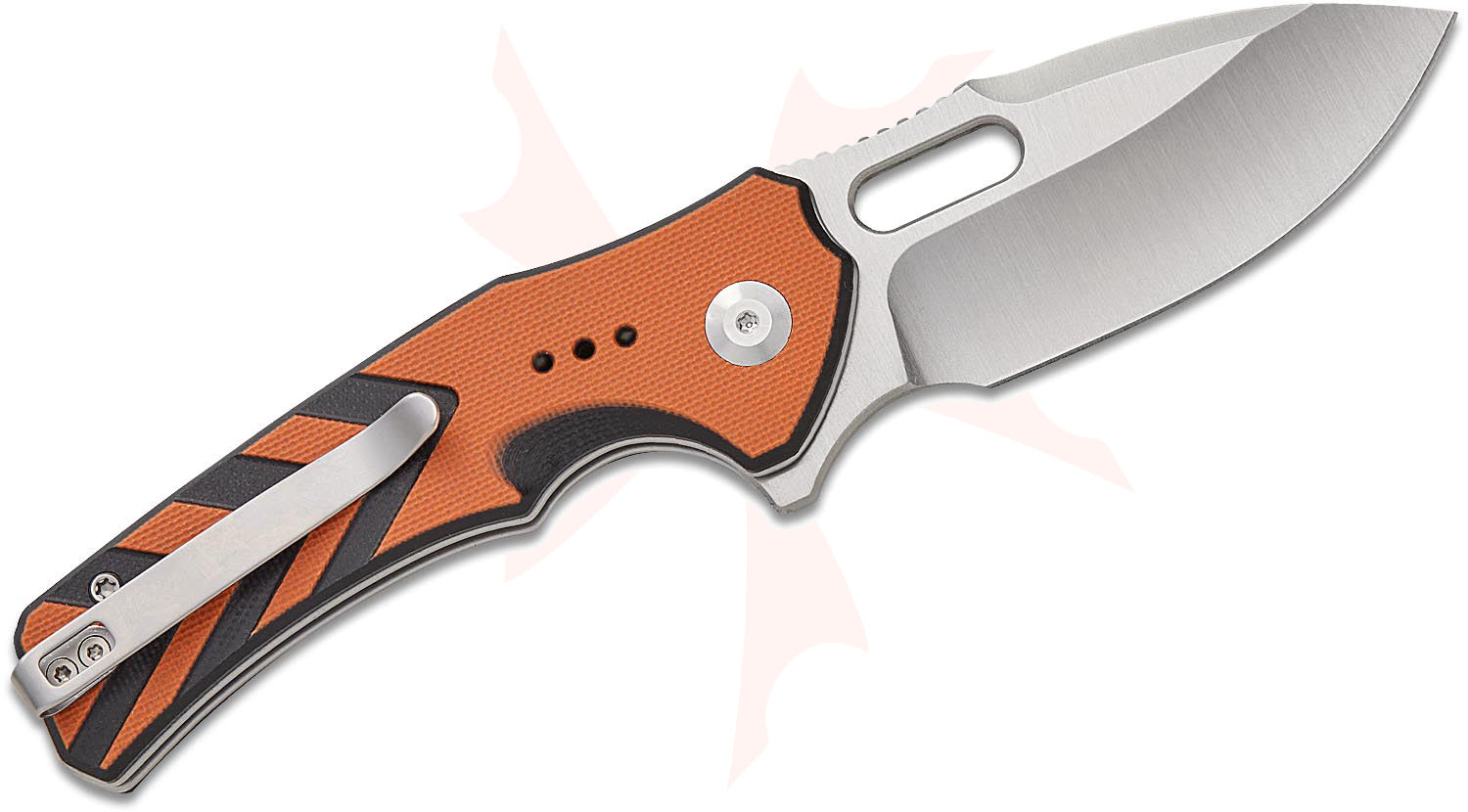 CIVIVI Knives Vexron Button Lock Flipper Knife 2.98" 14C28N Satin Drop ...
