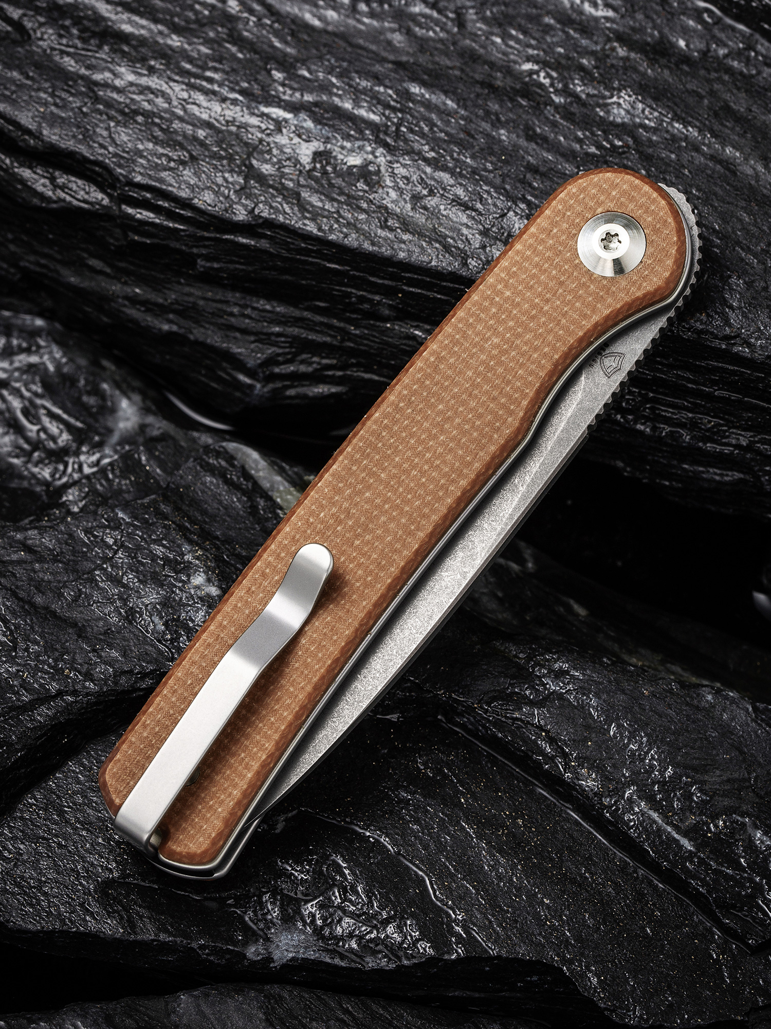 CIVIVI Knives Ferrum Forge Stylum Double Detent Slipjoint Front Flipper ...