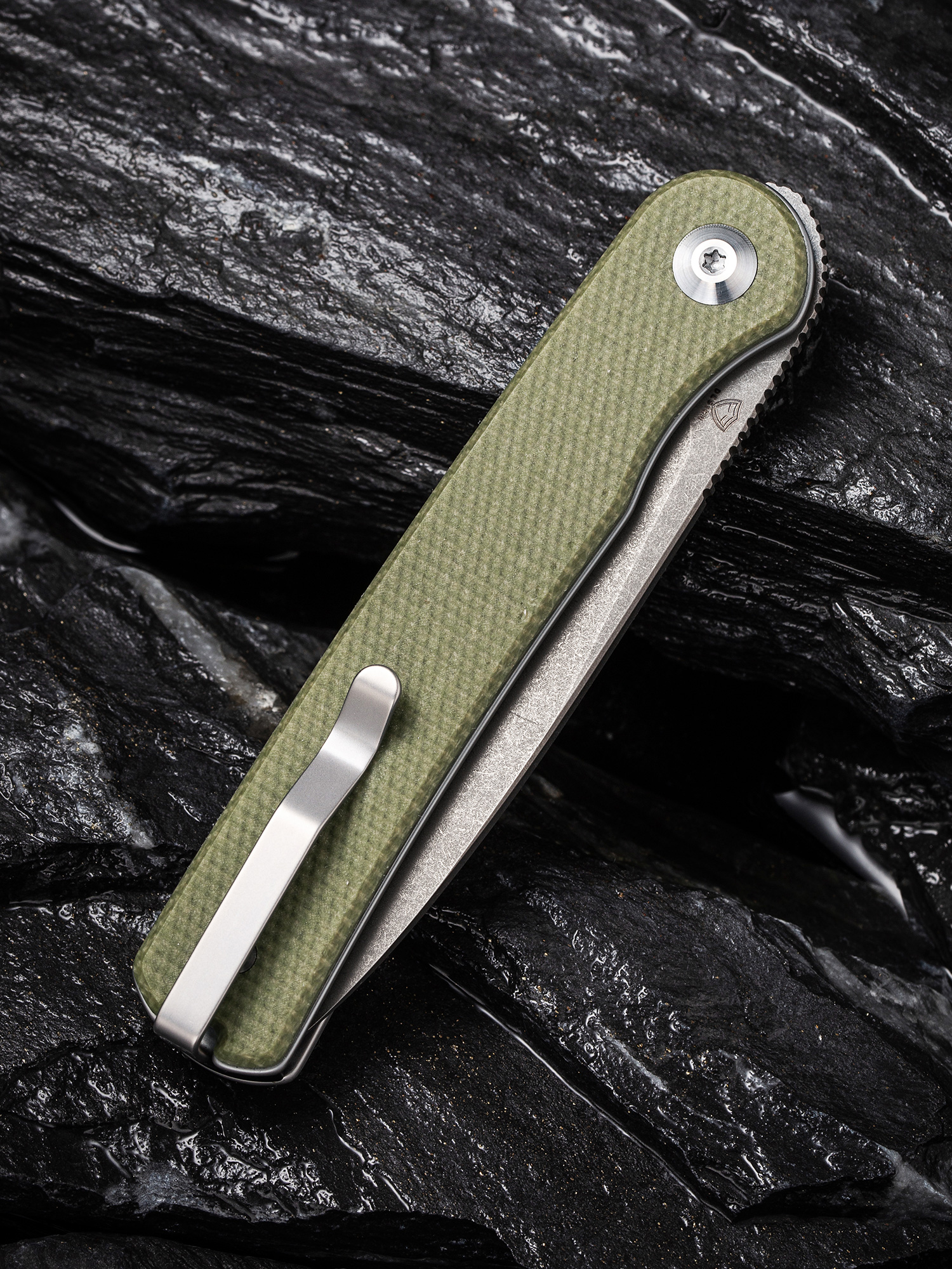 CIVIVI Knives Ferrum Forge Stylum Double Detent Slipjoint Front Flipper ...