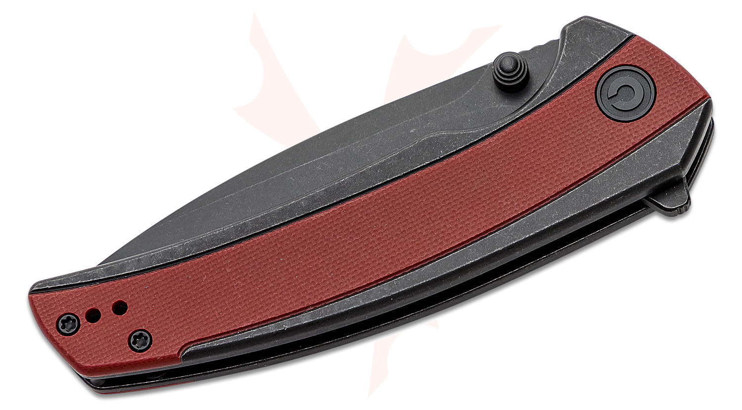 CIVIVI Knives Teraxe Flipper Knife 3.48" Nitro-V Black Stonewashed Drop ...