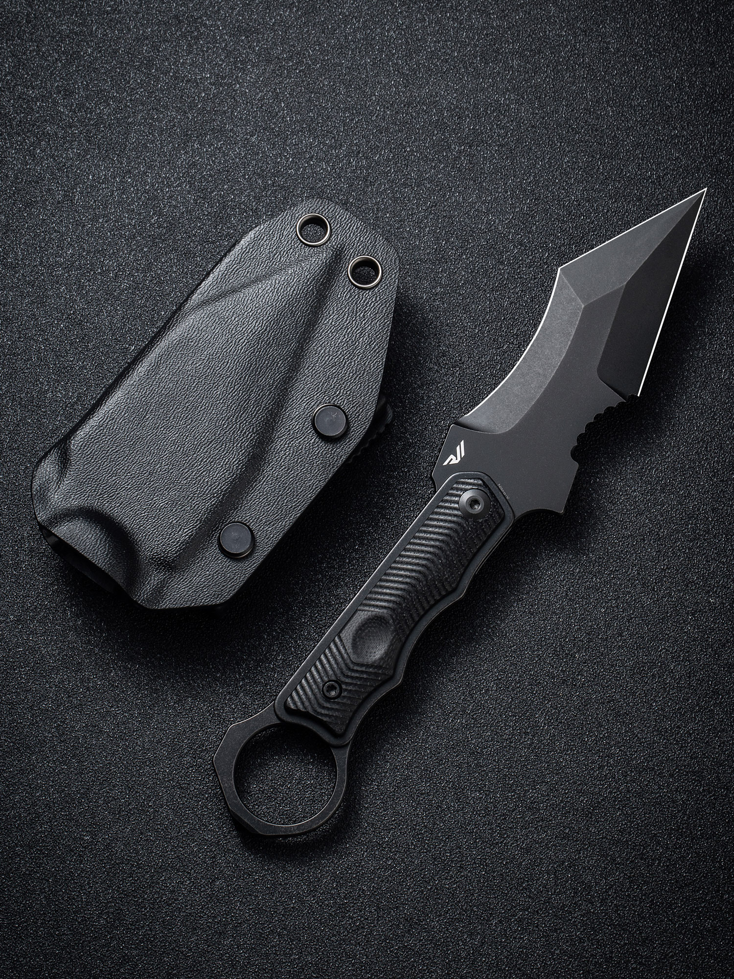 CIVIVI Knives Tony Sentmanat Orthrus Fixed Boot Knife 3.76" Nitro-V ...