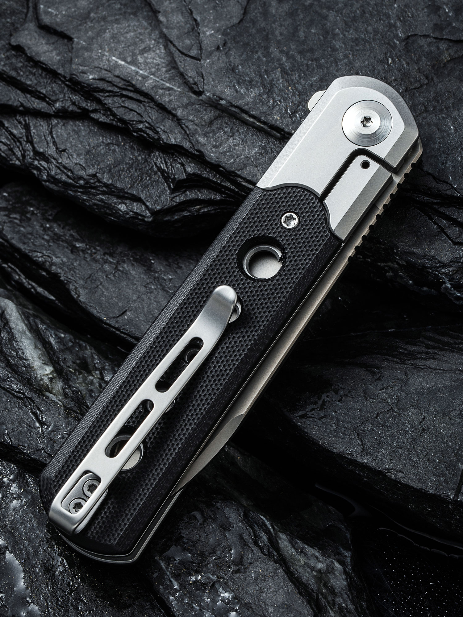 CIVIVI Knives Banneret Flipper Knife 3.48" Nitro-V Bead Blasted Blade ...