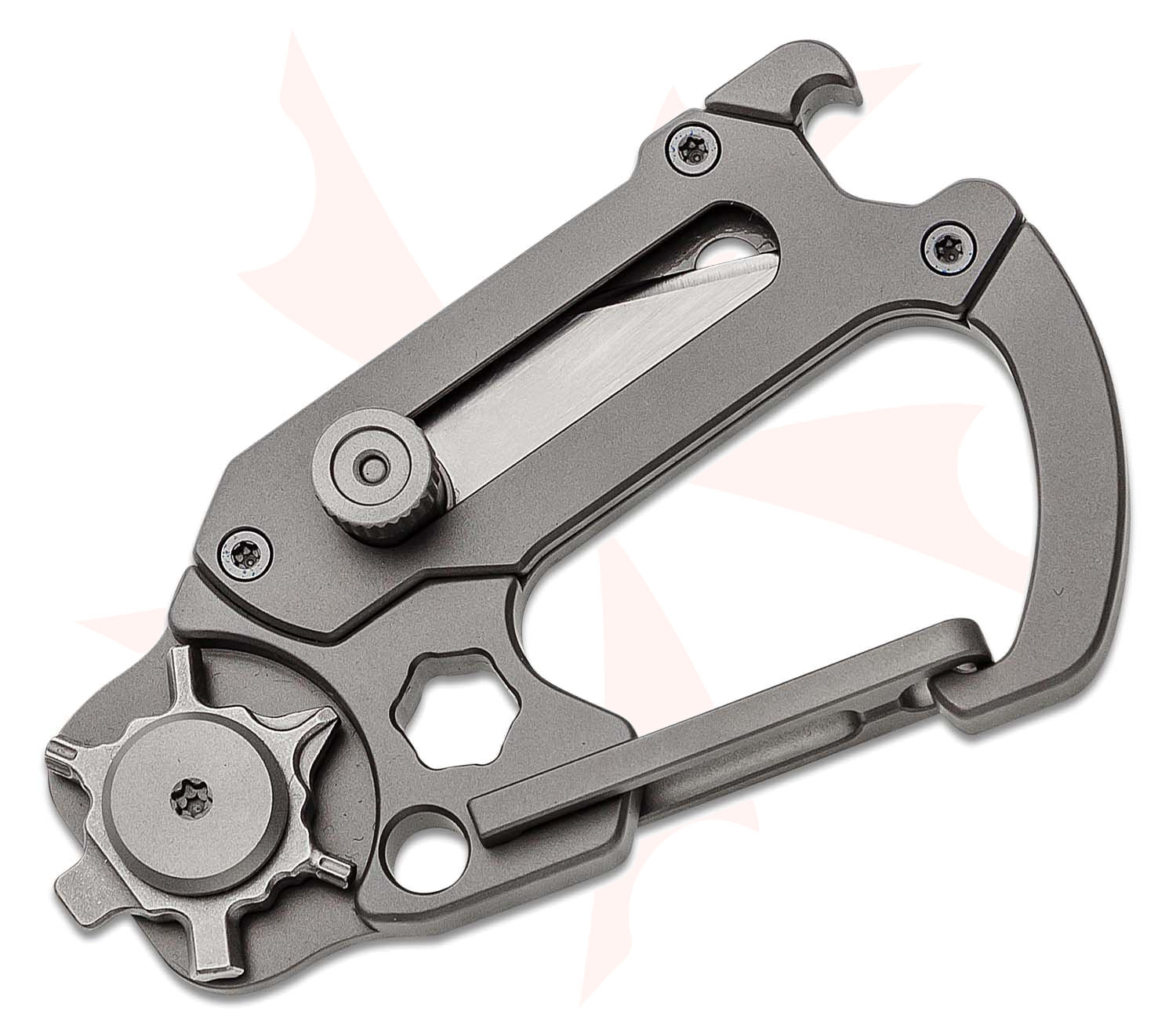 CIVIVI Knives C20045-1 Polymorph Carabiner Retractable Blade Utility ...