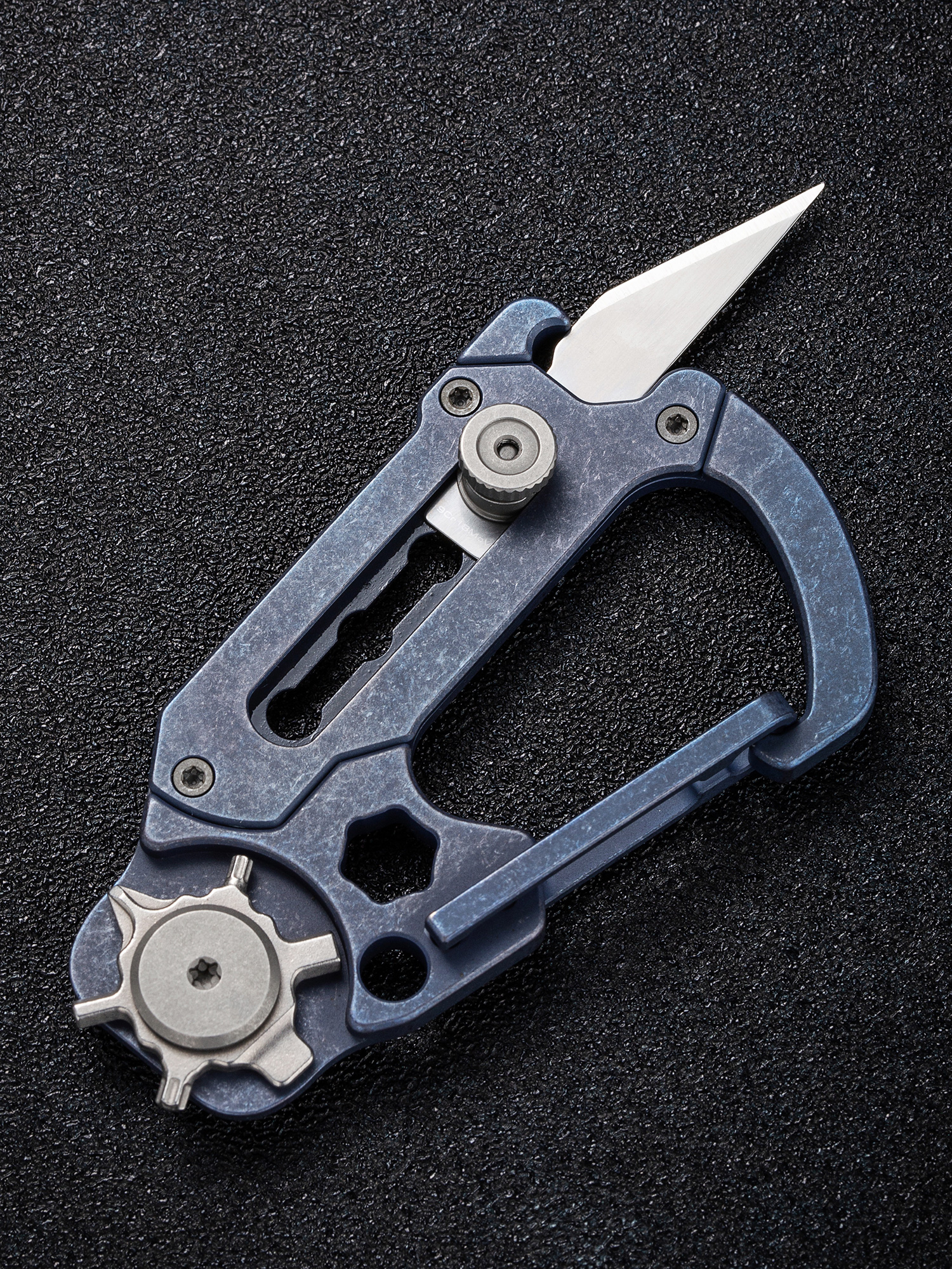 CIVIVI Knives C20045-3 Polymorph Carabiner Retractable Blade Utility ...