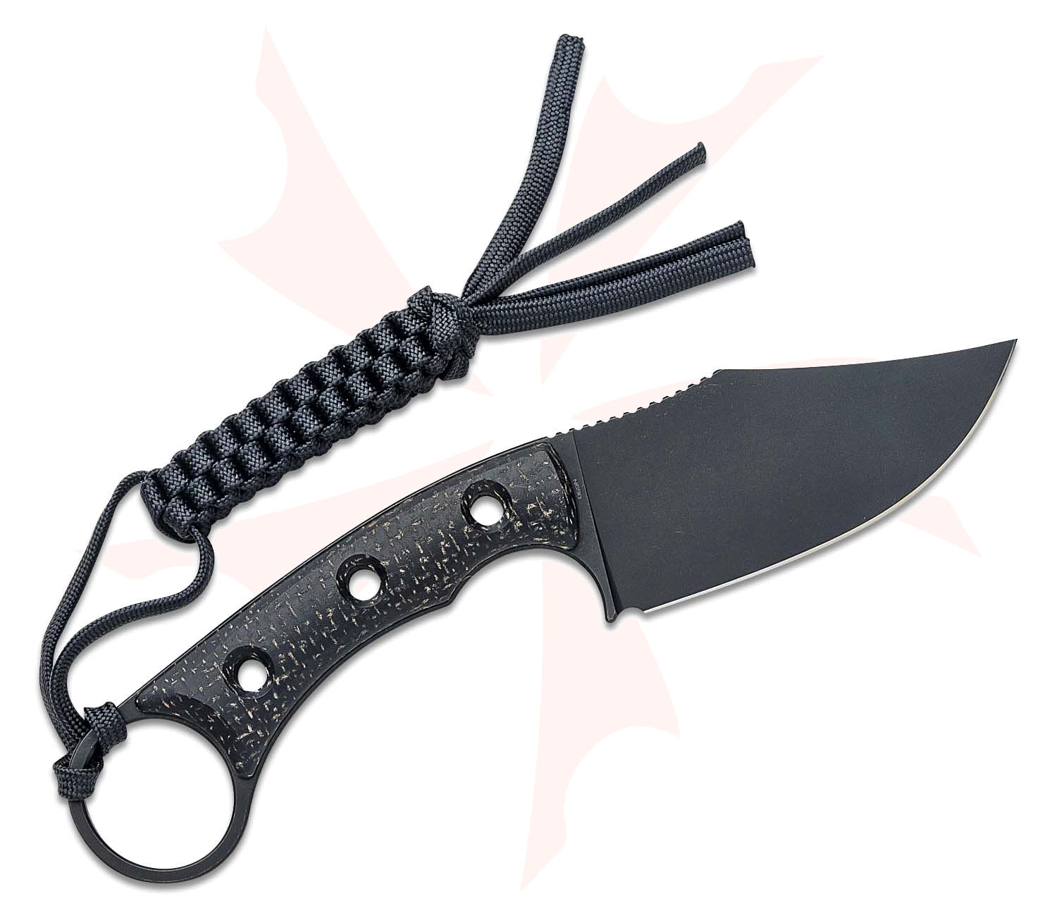 CIVIVI Knives Midwatch Fixed Blade Knife 3.39" N690 Black Stonewashed ...