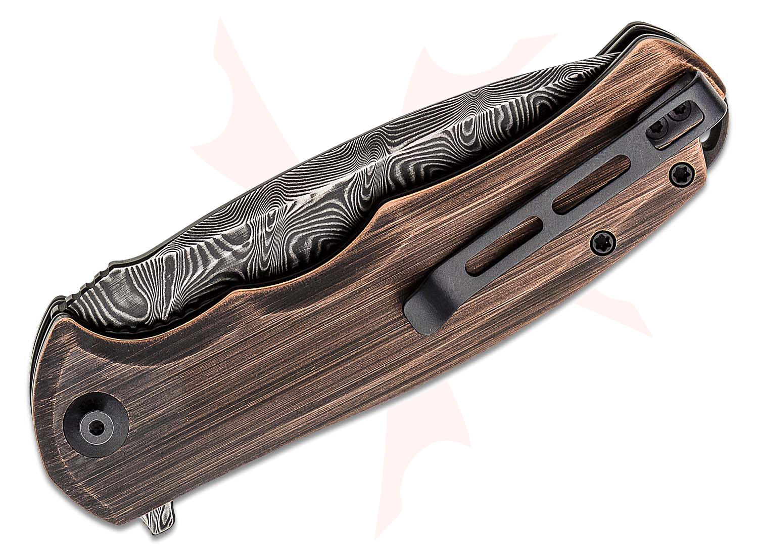 CIVIVI Knives C803DS-3 Praxis Flipper Knife 3.75" Damascus Drop Point ...