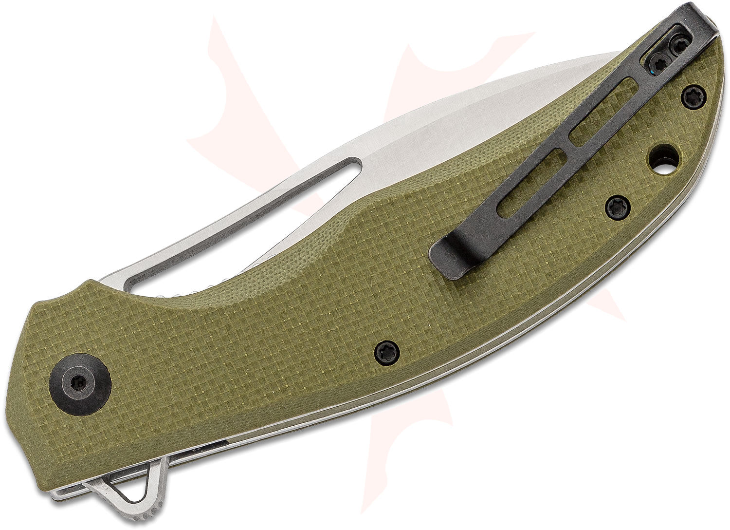 CIVIVI Knives C915A Vexer Flipper Knife 3.96" D2 Satin Spear Point, OD ...